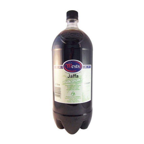 Wests Jaffa Milkshake Syrup 6 x 2 Litre Bottles – Meadow Frost